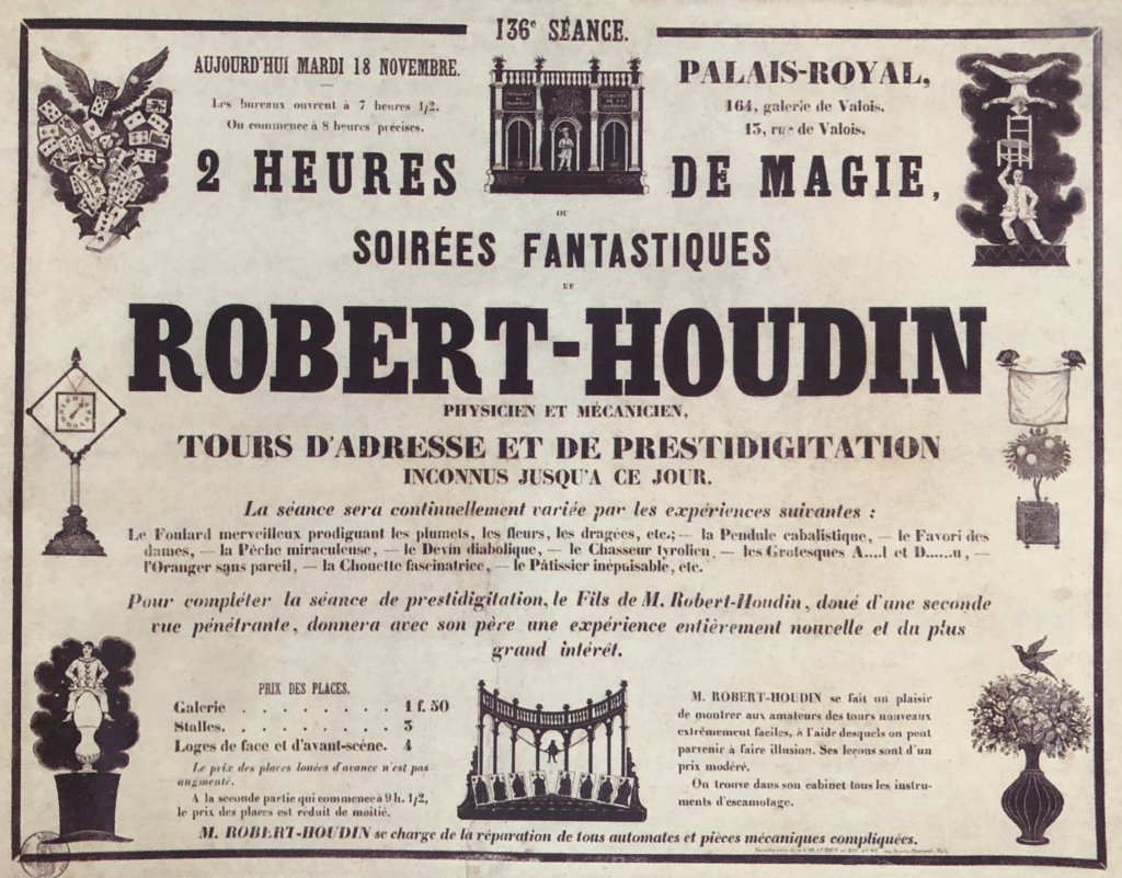 Robert Houdin: the cultivation of excellence - Soirées Fantastiques